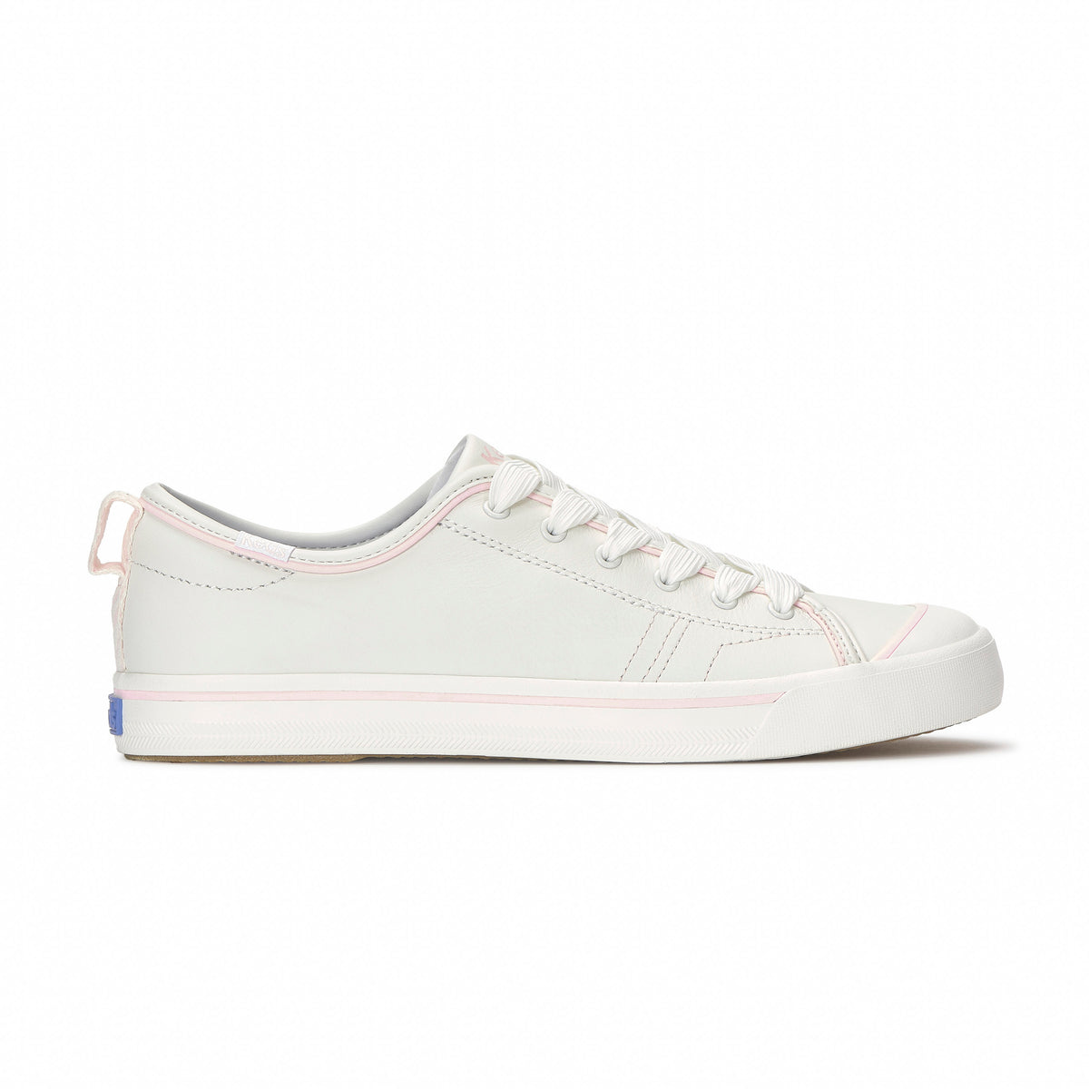 Cruise Leather Pop Binding White/Pink – Keds Australia