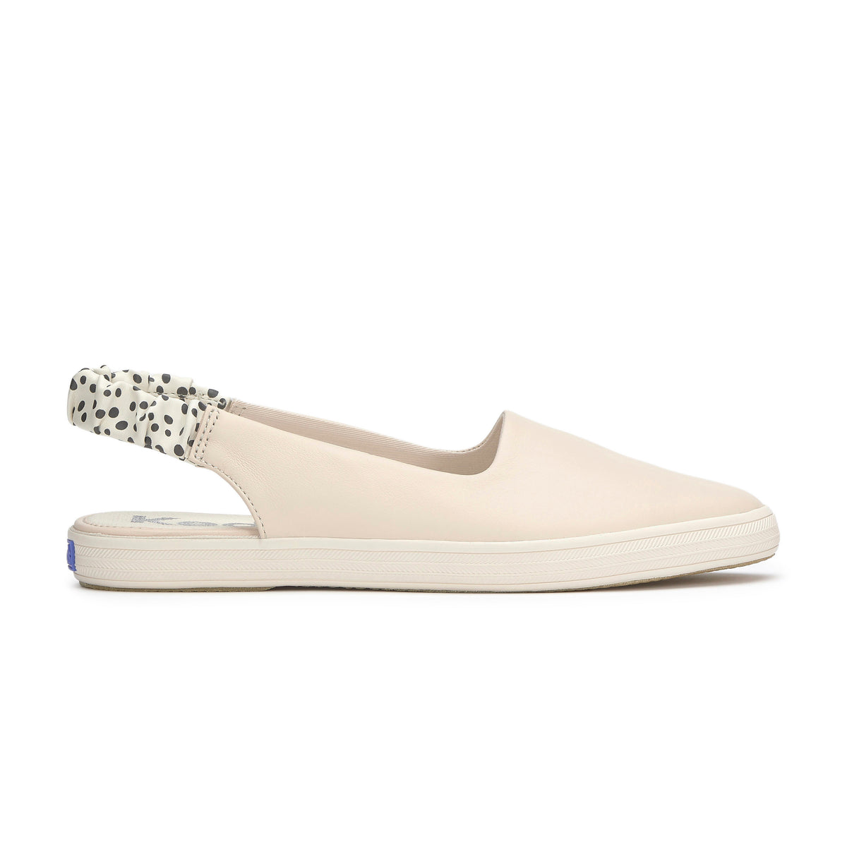 Women's Point Slingback Leather Heel Pop - Peony – Keds Australia
